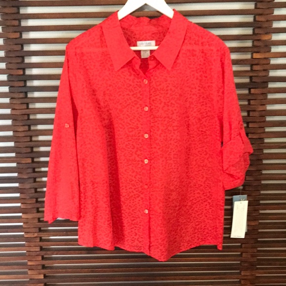 Koret | Tops | City Blues By Koret Top | Poshmark